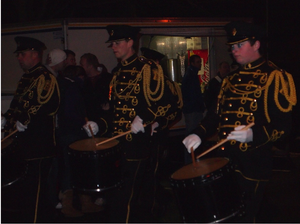 Frontier Post: Peace survives Loyalist bands celebrating St Patrick's Day