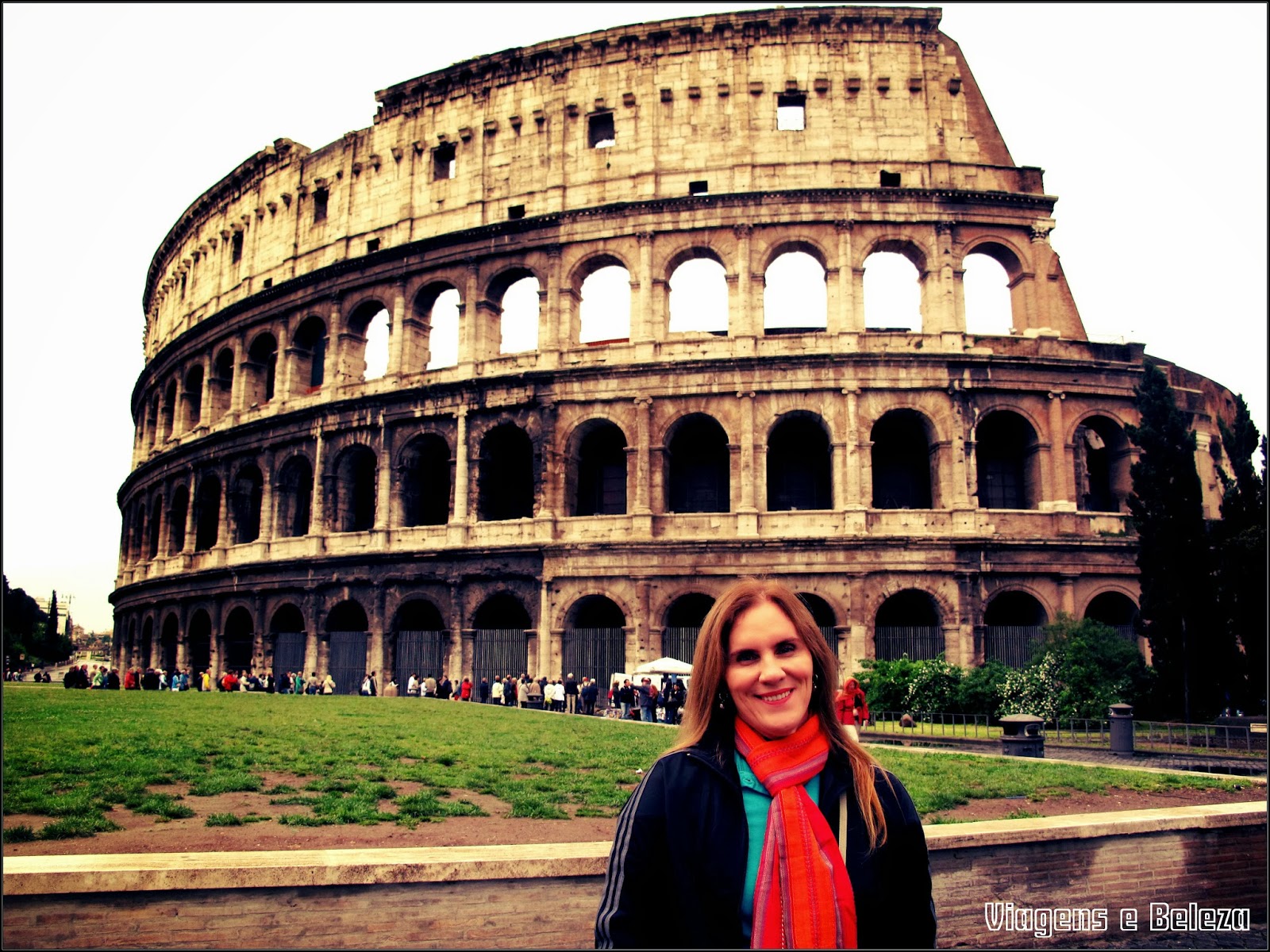 O interior do Coliseu - Roma - Viagens e Beleza