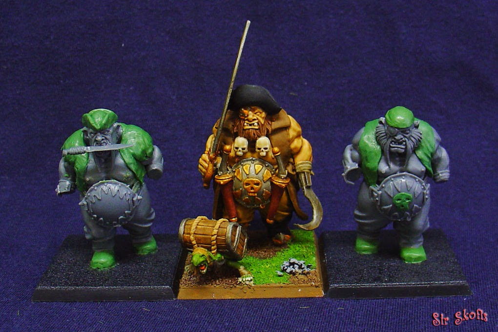 Sir Skofis's Workshop: Commission: Pirate Ogres (I)