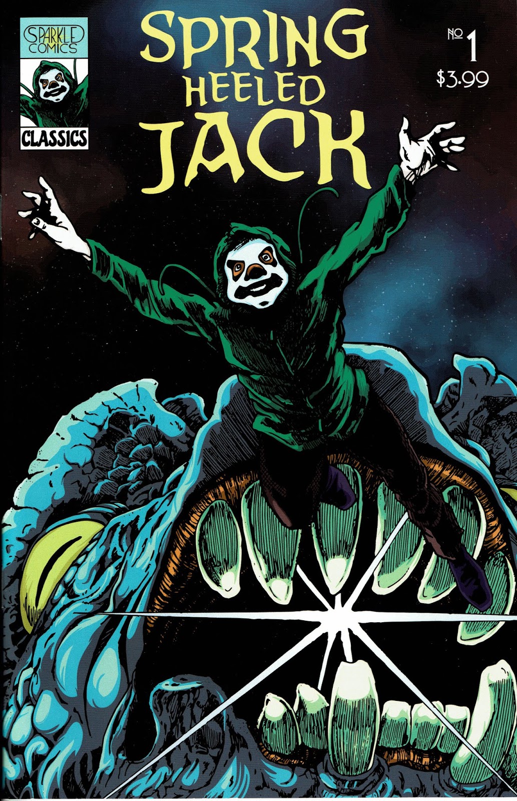 Potter's Sketchbook: Spring Heeled Jack