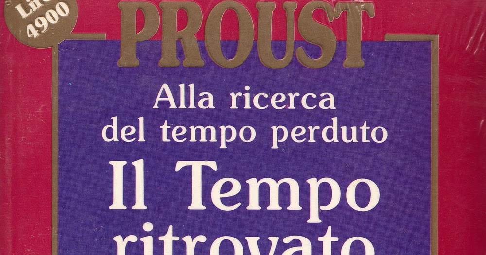non siamo creature mansuete: Il Tempo ritrovato