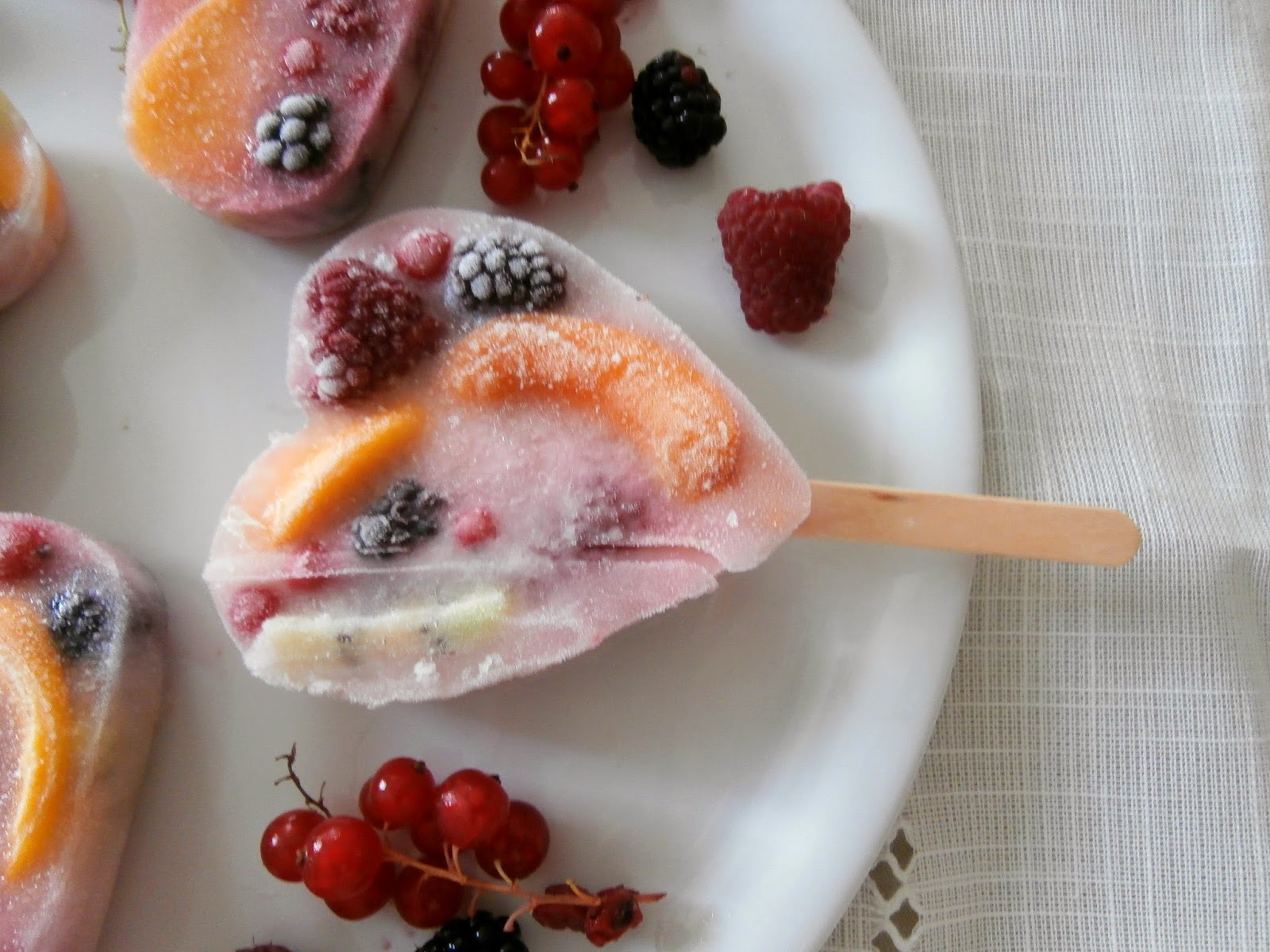 My Culinary Curriculum: Glaces au sirop de citron et aux fruits (Ice ...