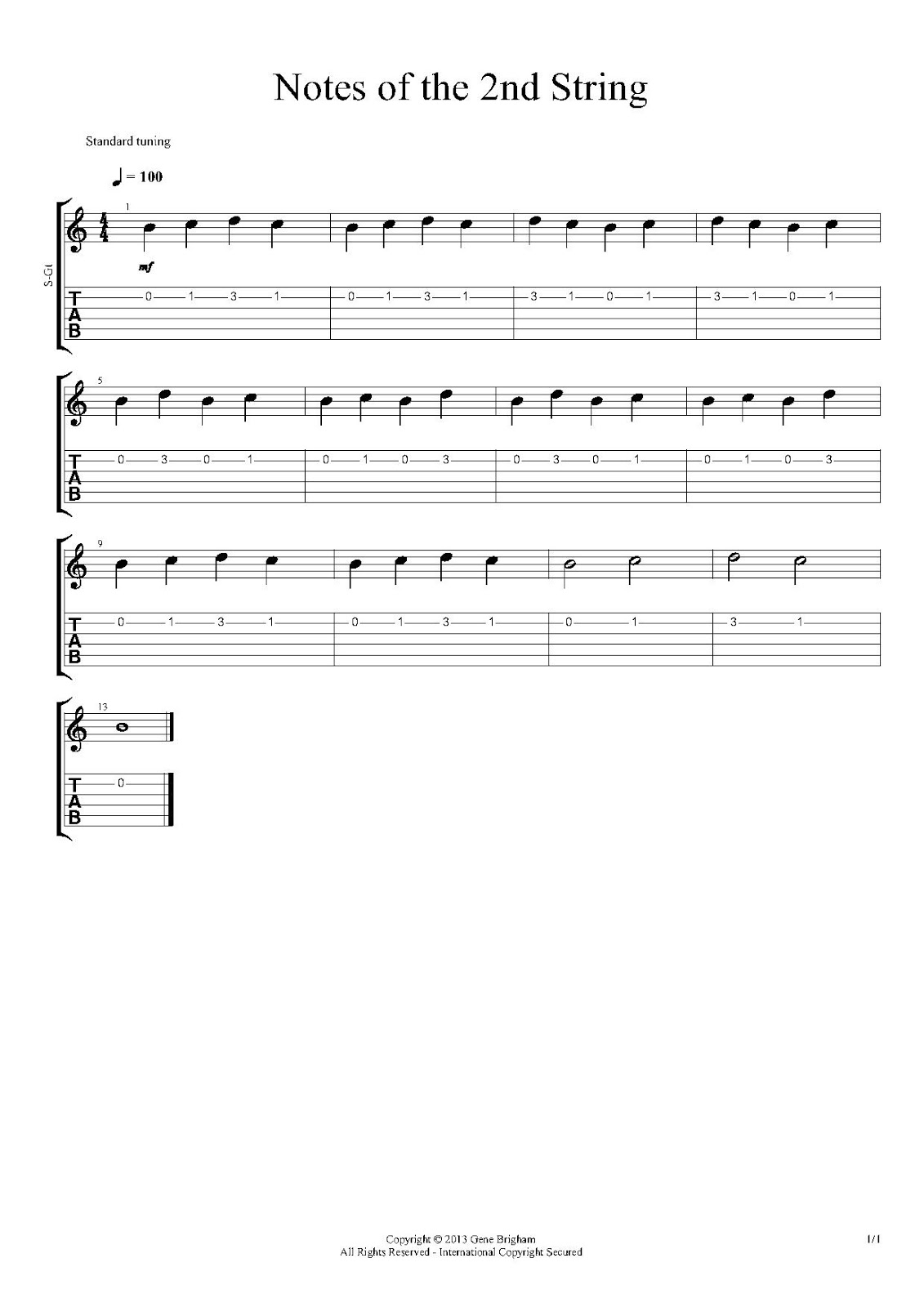 Beginning Guitar: The 2nd string & the first minor chords