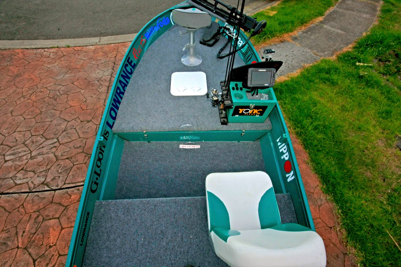 The Fish Cure: BASS BOAT BUILD