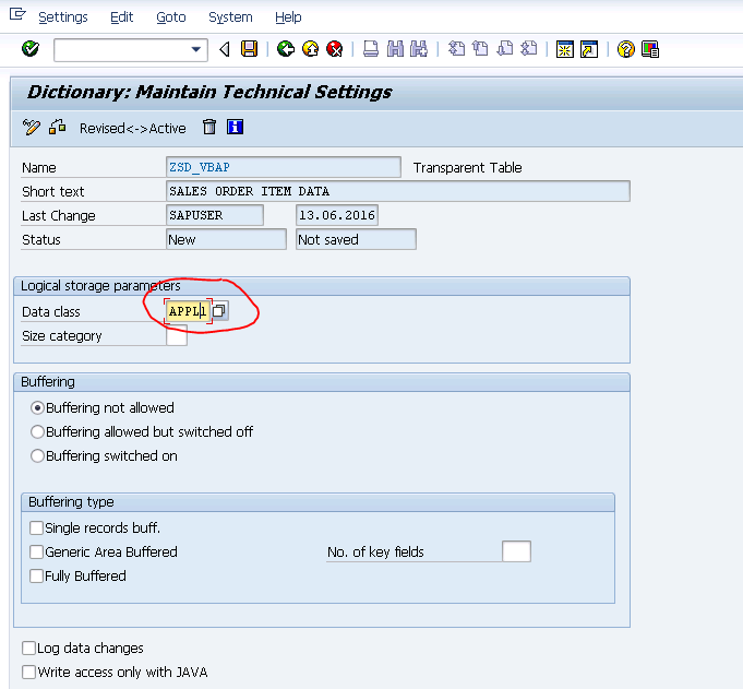 SAP TECH: Creating Transparent Transaction Table