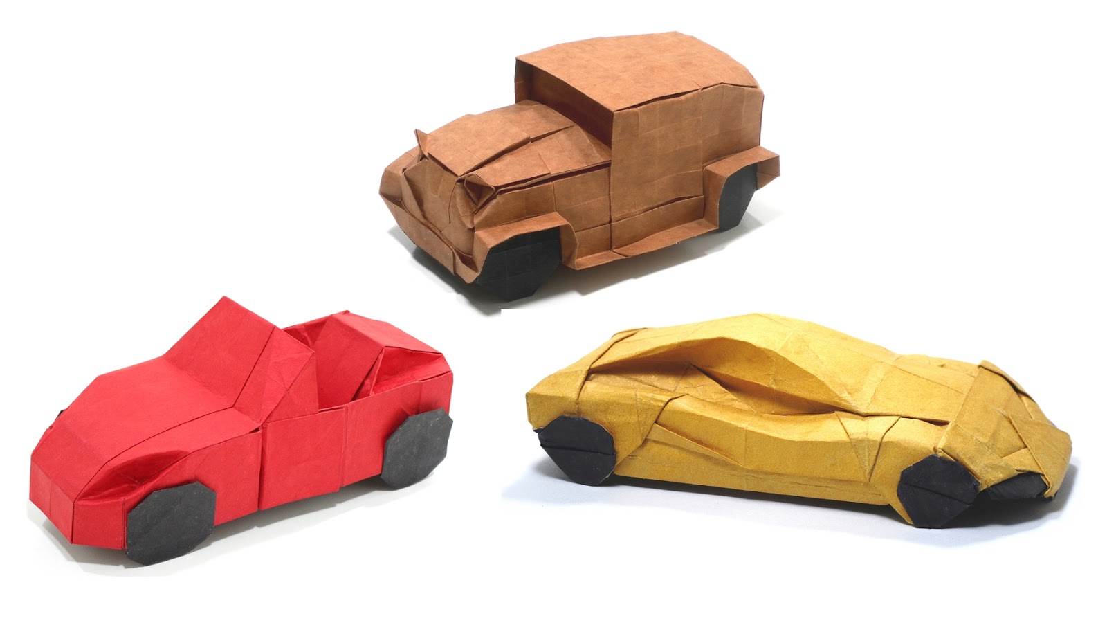 Mariano-Mi mundo el Origami: Origami Cars Compilation