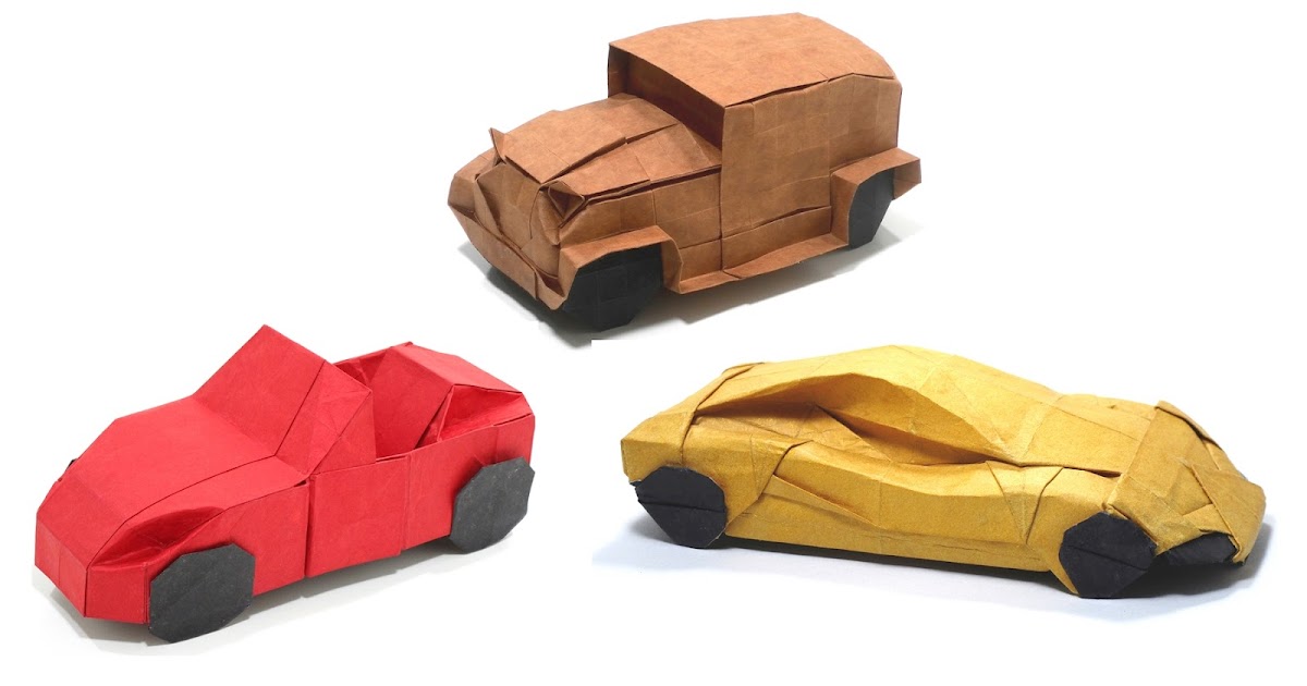 Mariano-Mi mundo el Origami: Origami Cars Compilation