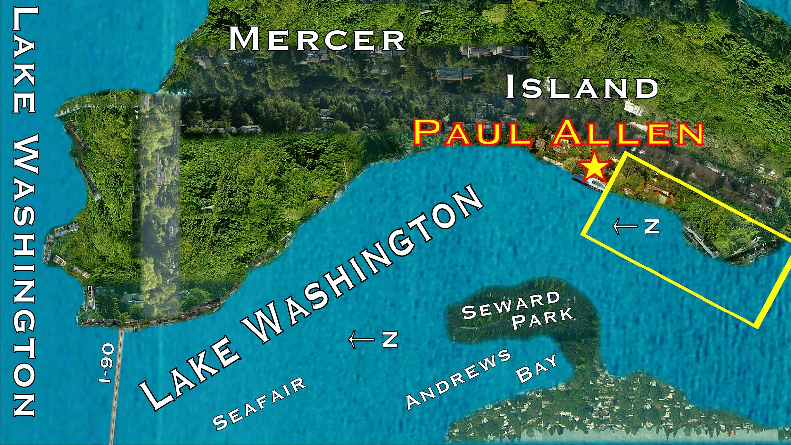 Lake Washington Cruising: Mercer Island Southwest Mansions – Index ...