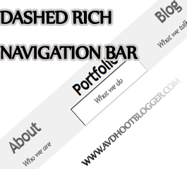 13 Types Of Navigation Menu Bar Widget For Blogger - Avdhootblogger ...