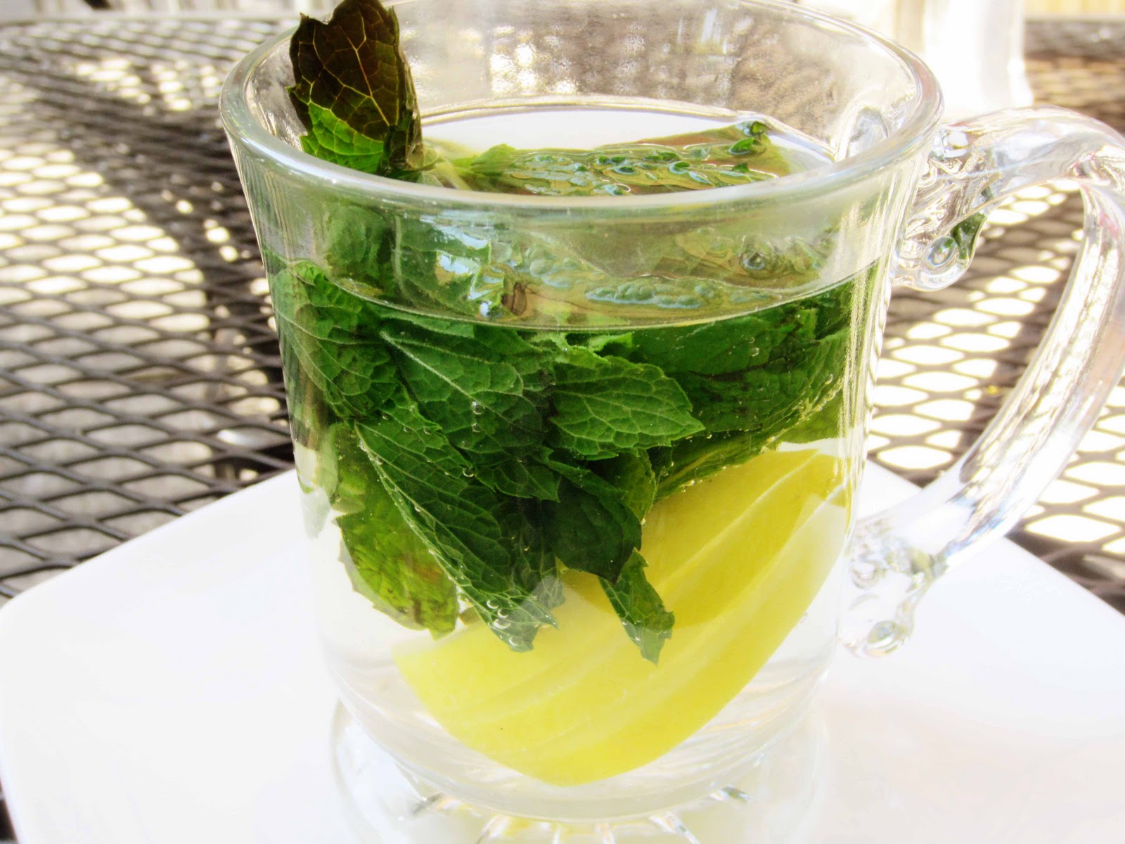 Embracing Grace Everyday: Mint Lemon Tea