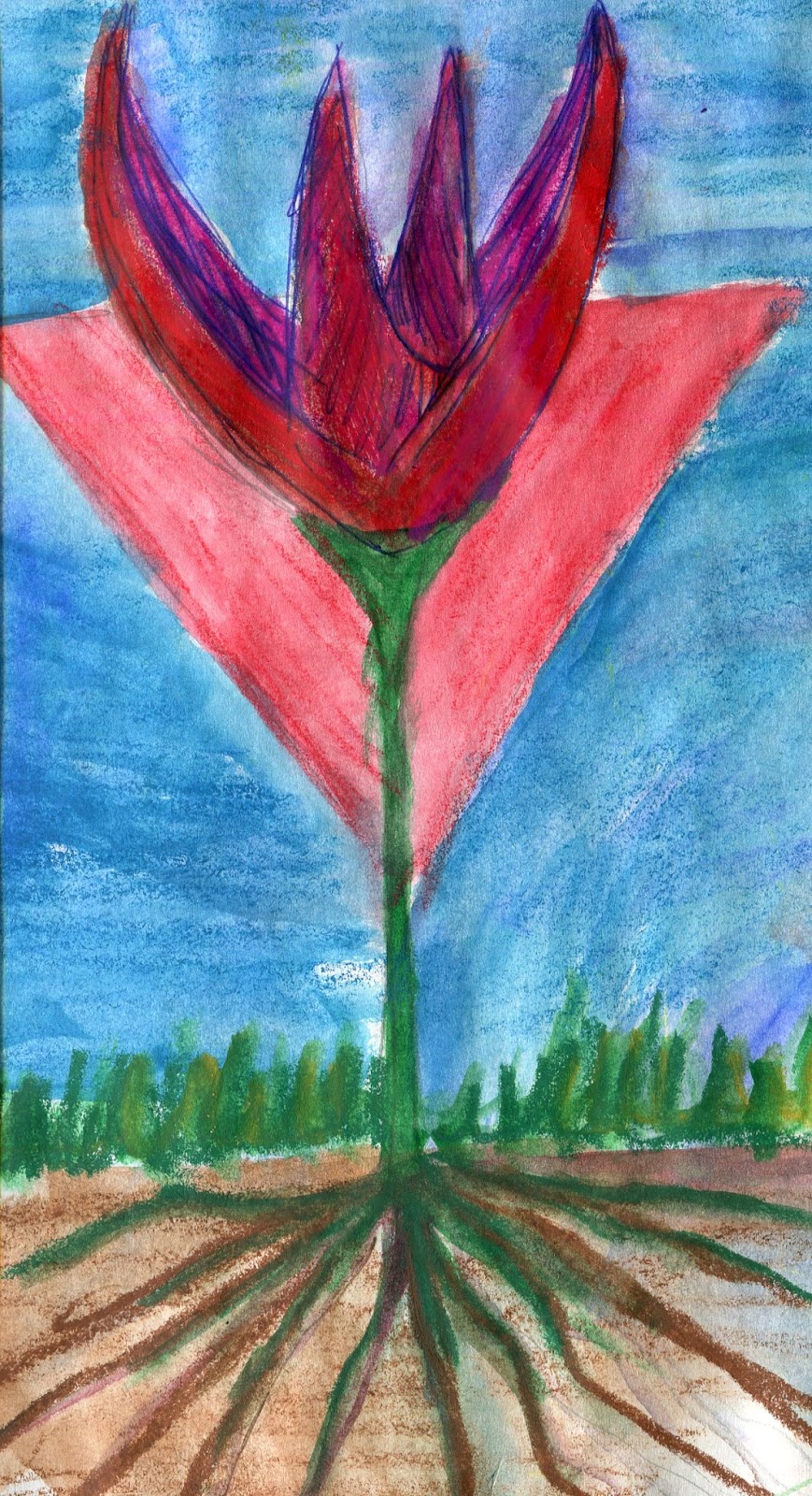 Art/Yoga Fusion: Drawing and Painting the Root Chakra