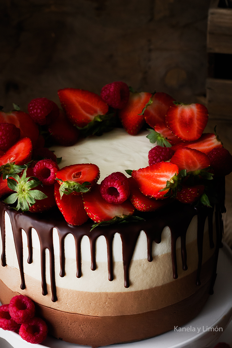 Cheescake 4 chocolates