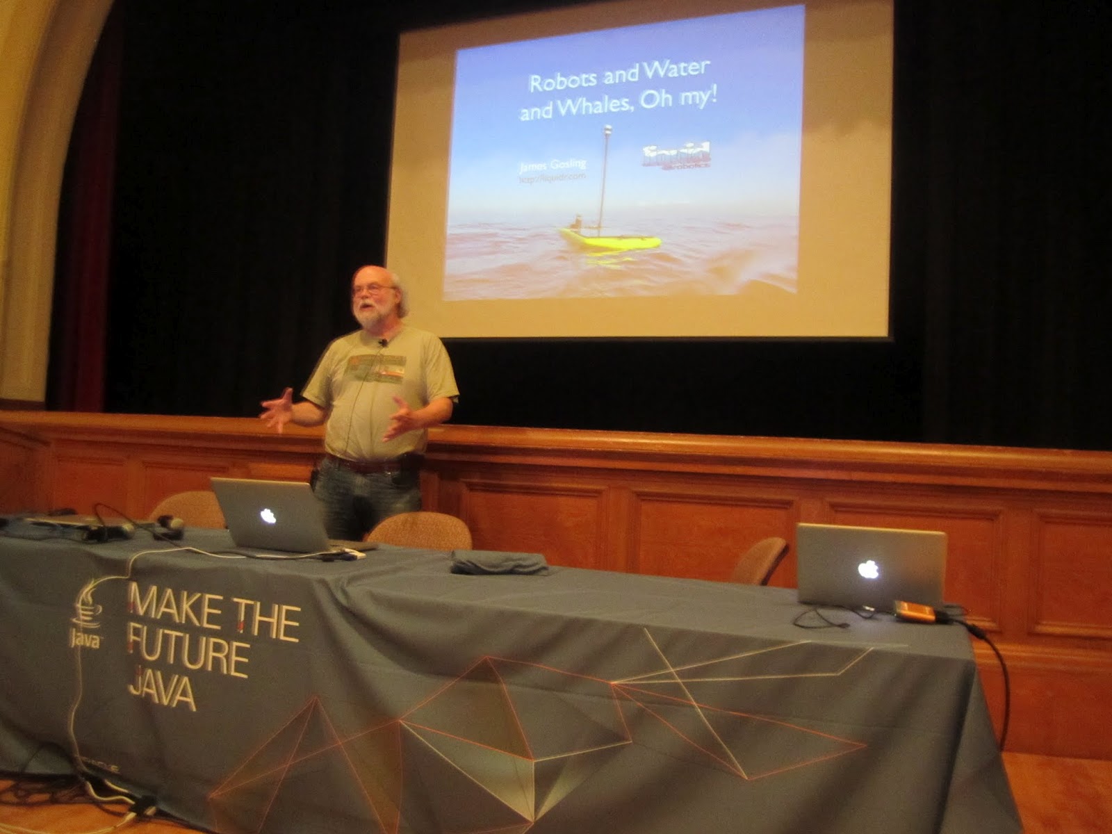 FitProgrammer@Work: Meeting with James Gosling (father of Java)