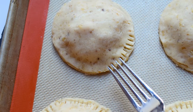 Pixel Whisk: Pear, Brie & Raspberry Hand Pies