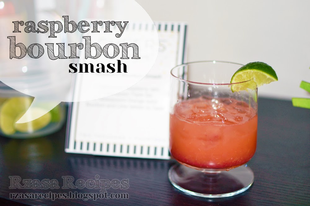Rzasa Recipes: Raspberry Bourbon Smash