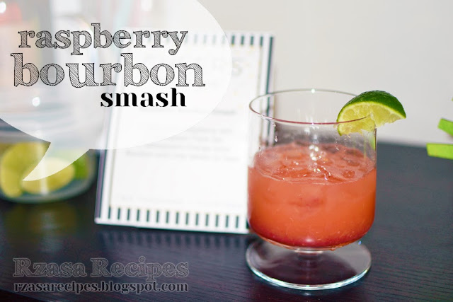 Rzasa Recipes: Raspberry Bourbon Smash