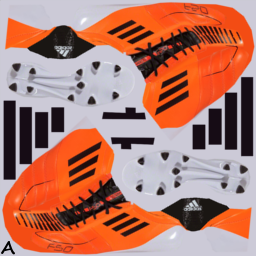 FIFA 12 Boots Editing: adidas F50 adiZero Leather - Warning/Black/White