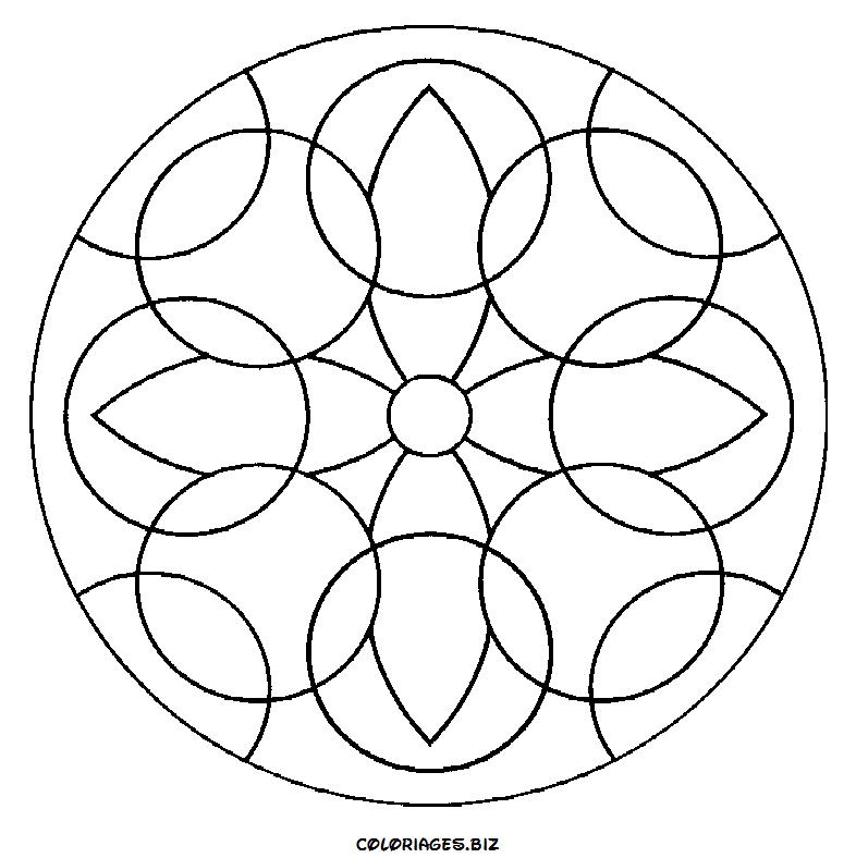 30 desenhos de mandala para colorir - moldes diversos de mandalas ...