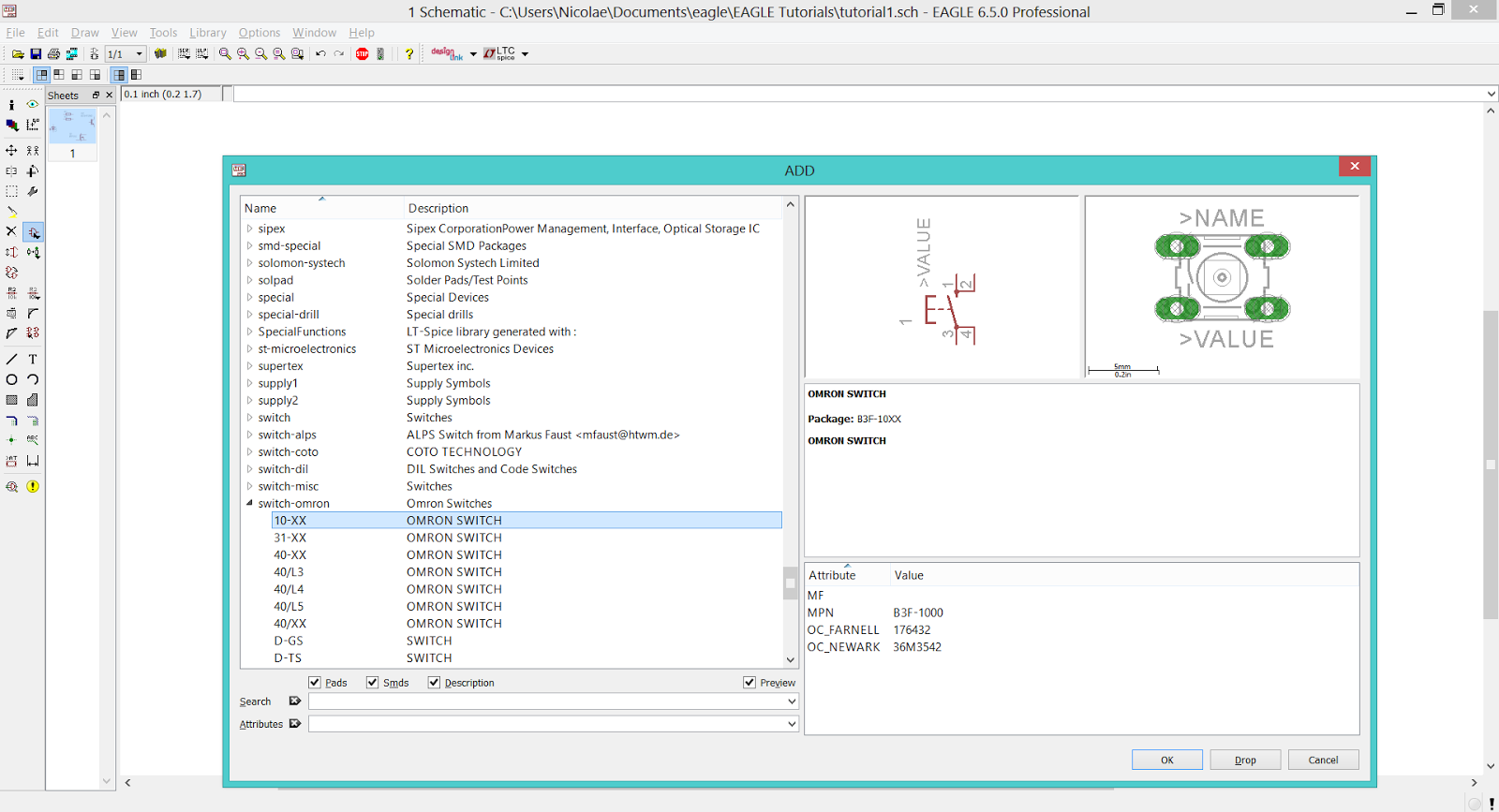 teknoow: EAGLE CAD - Let's Make A Real Schematic