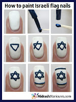 Jewish and Israeli News: How to Paint Your Nails for Israel ...