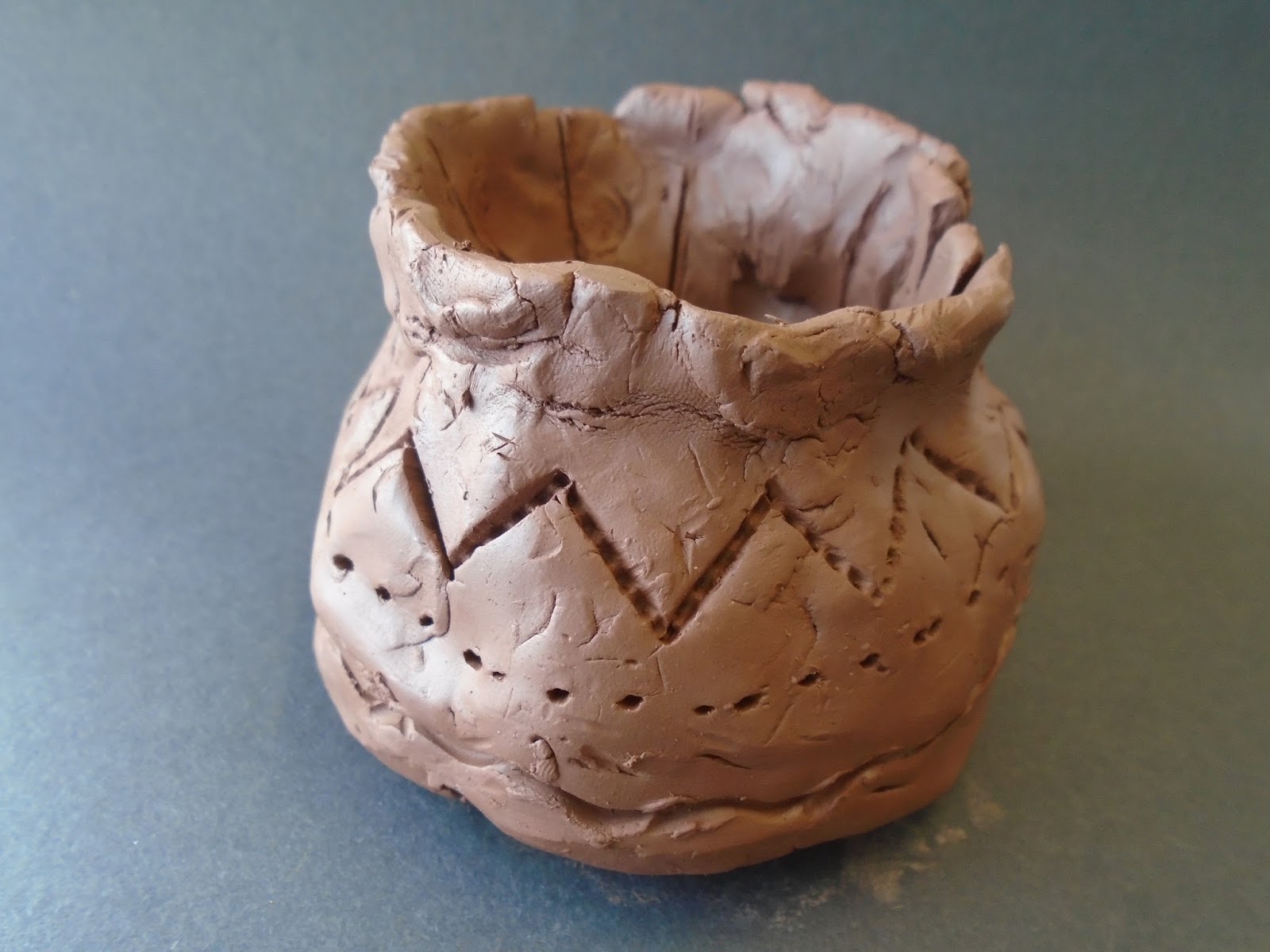 Hitcham's Blog: Anglo Saxon Pottery by Class PS