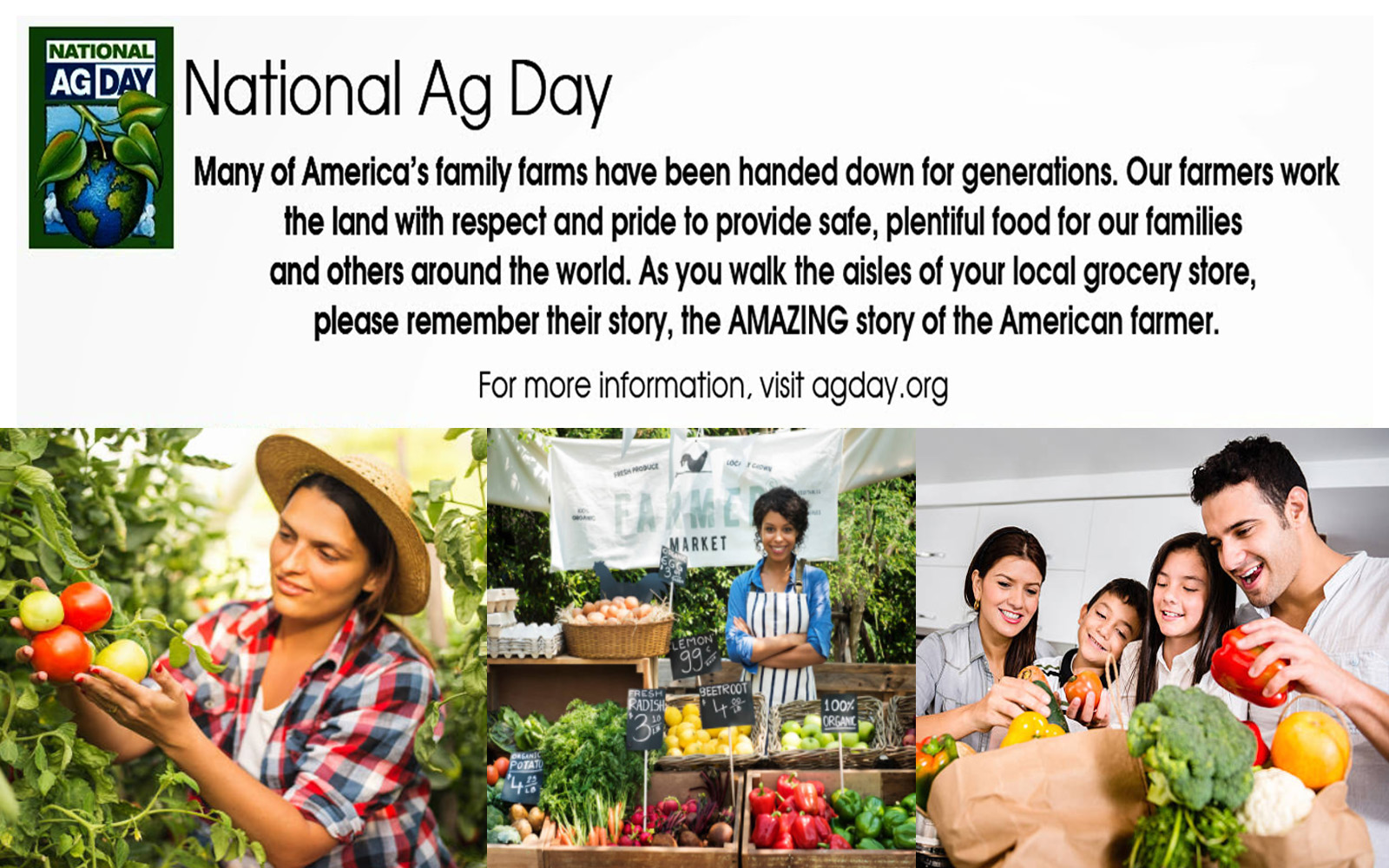 Dietitians Online Blog: National Ag Day