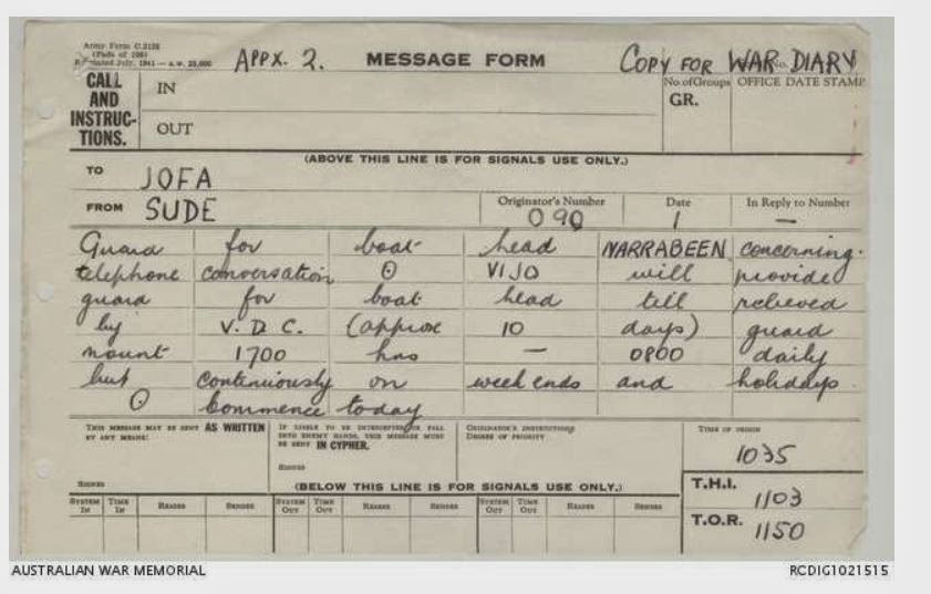 Australian Military Records