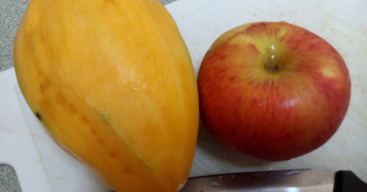 Farhana Jafri: Resipi : Smoothies Mangga Epal