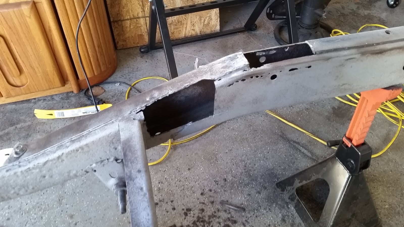 1979 CJ7 Restoration : A Finished Frame