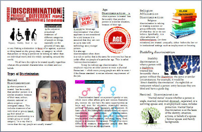 Hayzkul Lyf: Discrimination brochure 1