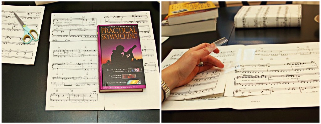 Casa de Luna Creations: Sheet Music Book Covers