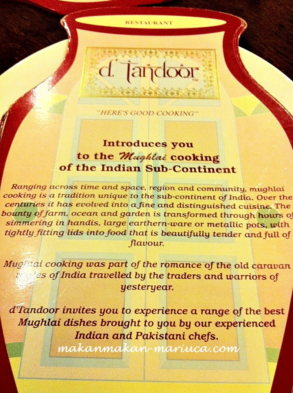 Dad's Birthday @ d'Tandoor * | Makan-Makan @ Mariuca