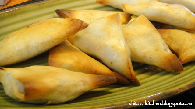 Shital's-Kitchen: Baked Samosa