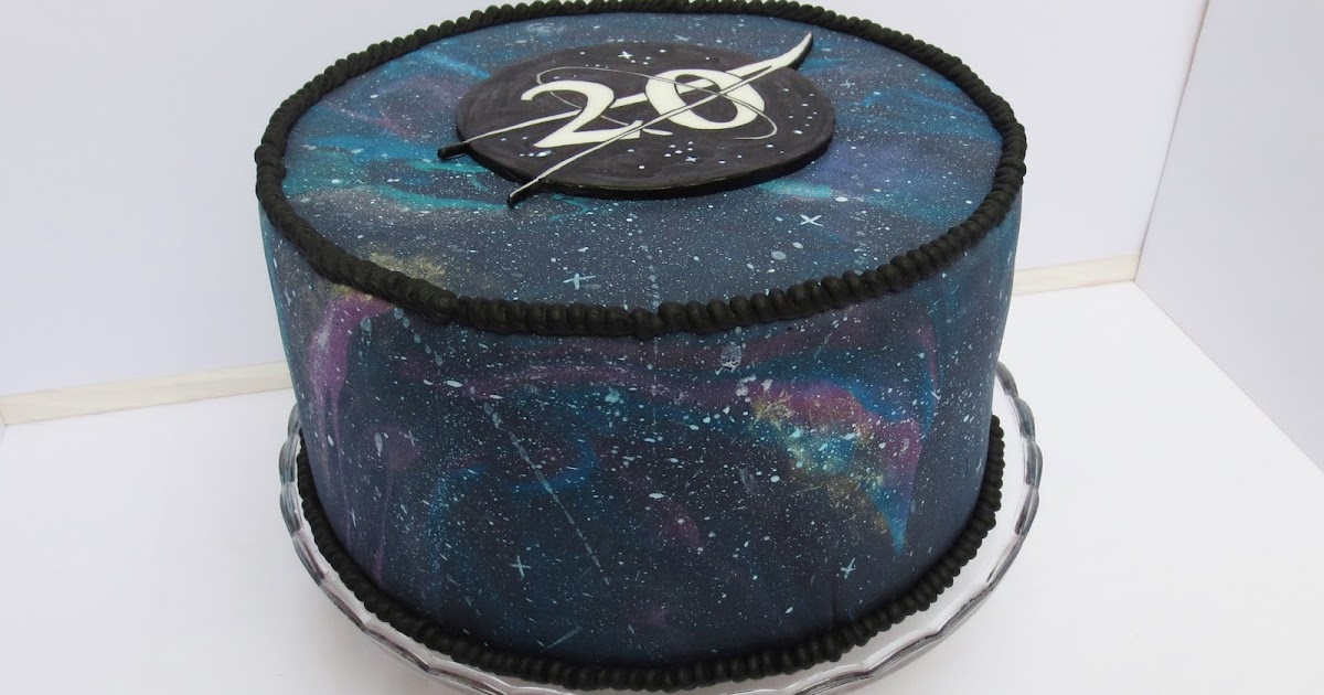Julias Torten und Törtchen: Galaxy Cake