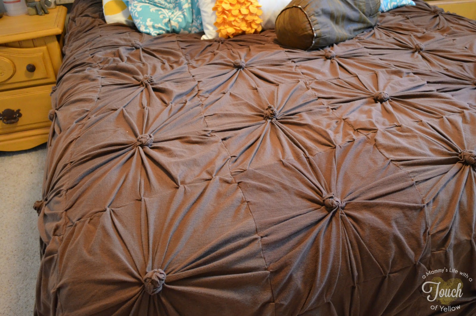 A mommy's life...with a touch of YELLOW: Anthropologie Inspired Knot ...