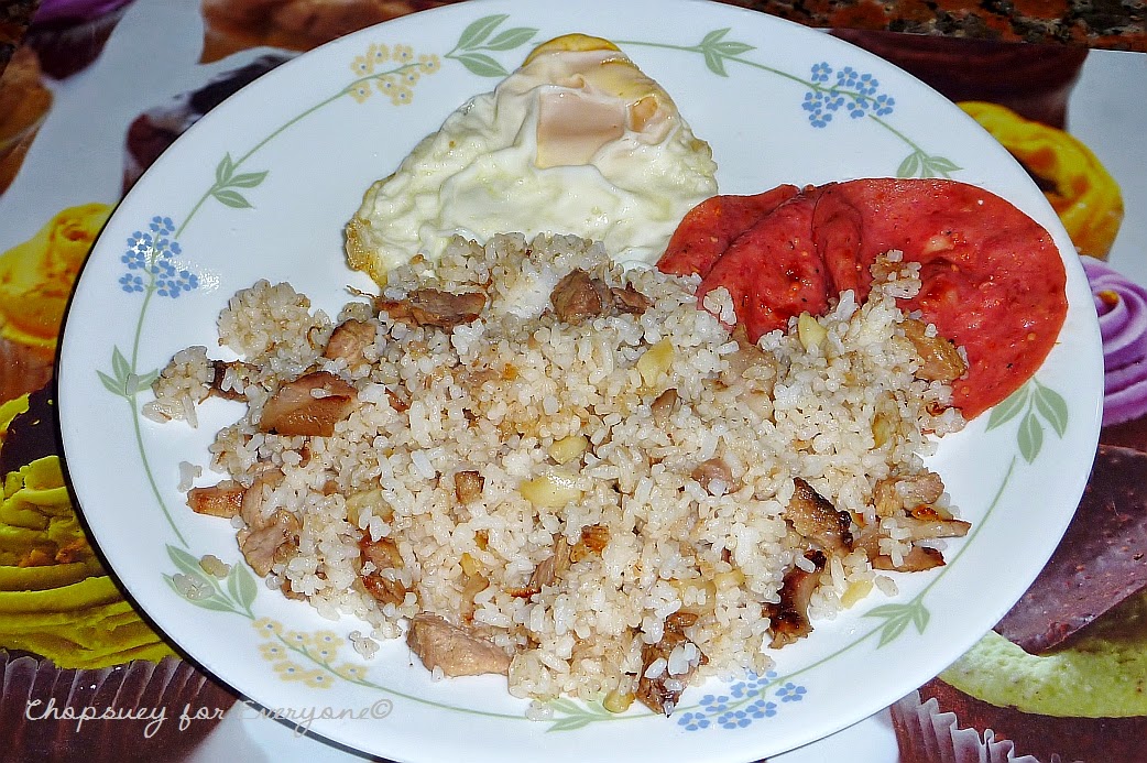 Lechon Paksiw With Rice