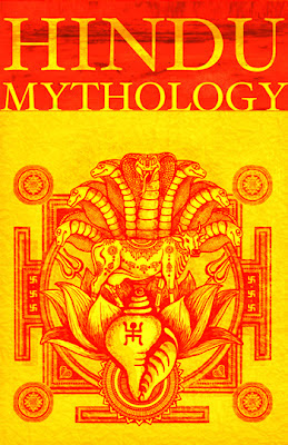 double-side of a coin: book cover for Hindu Mythology