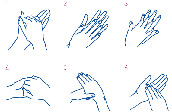 TECNICAS DEL LAVADO DE MANOS: LAVADO DE MANOS RUTINARIO