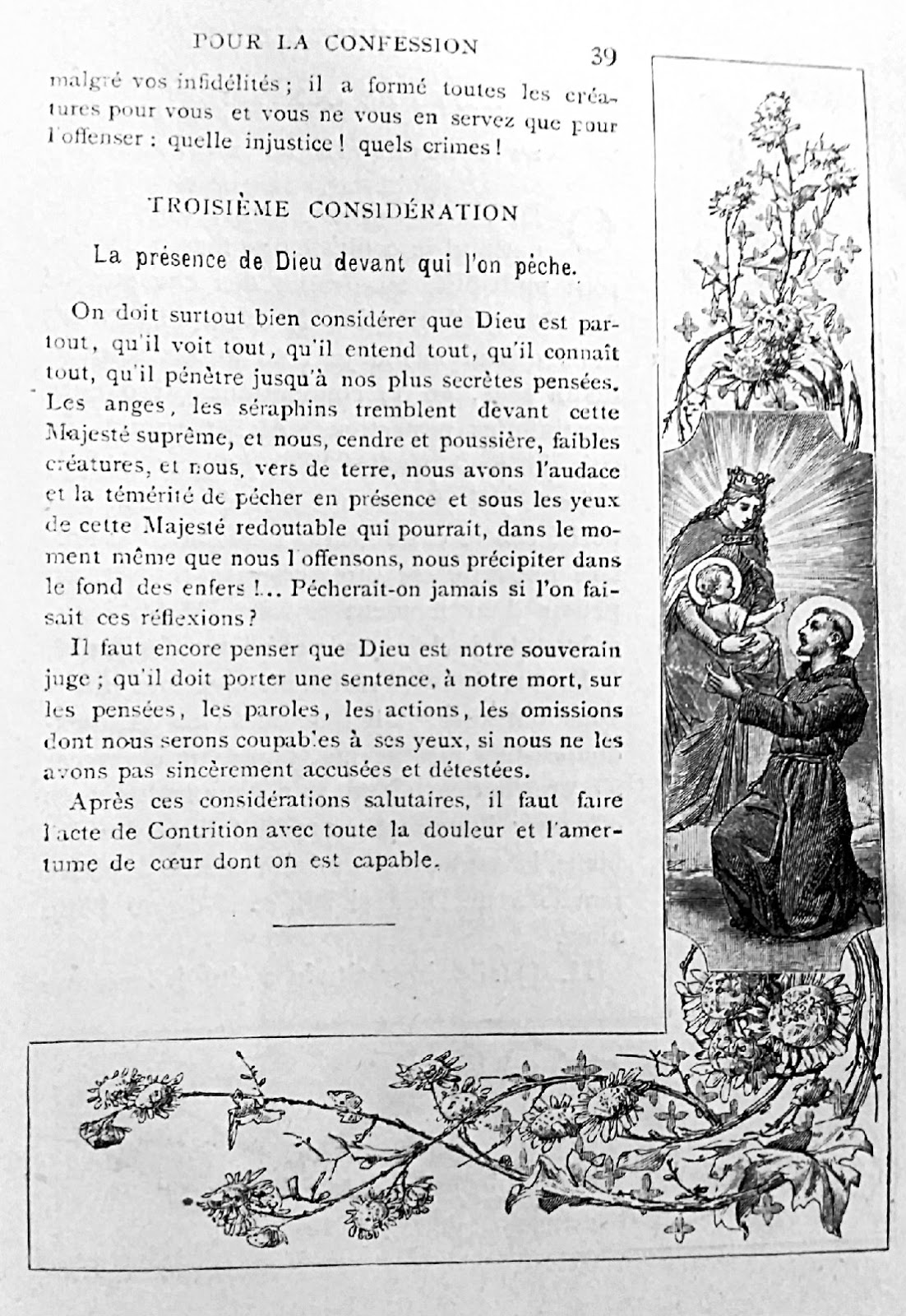 Exercice pour la confession