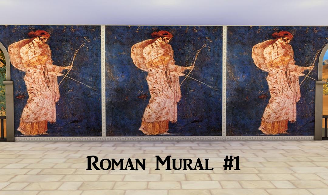 TS4: Ancient Rome Murals | History Lover's Sims Blog