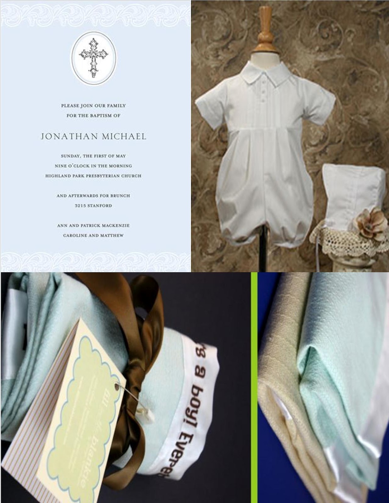 Sophisticated Stationery: Christening Ideas!
