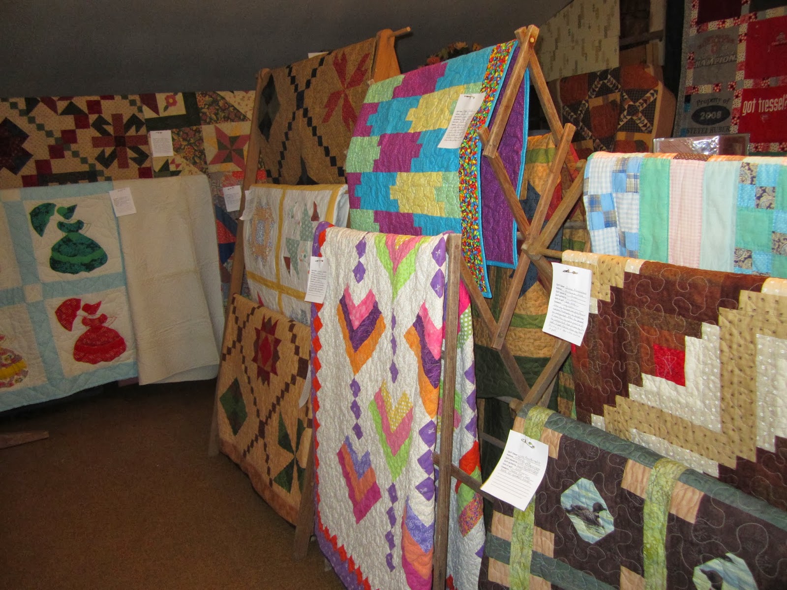 Kay'z Quiltz: Quilts, Harvest, Sewing Room Tip, and Baby Logan
