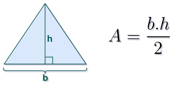 Como calcular a área do triângulo | Matemática