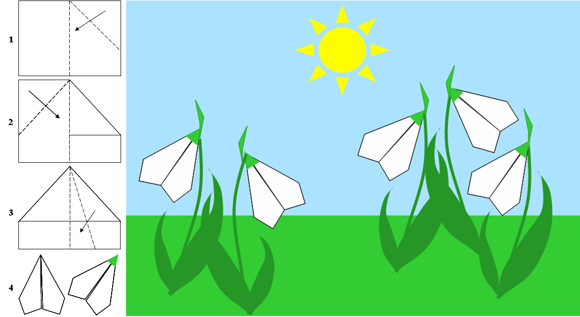 Ghiocei 3D - Materiale didactice de 10(zece)