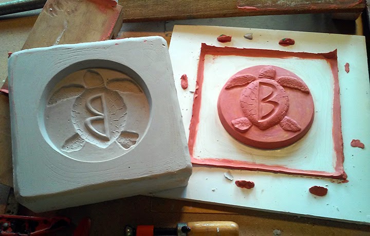 Ginny Piech Street: Making A Relief Mold