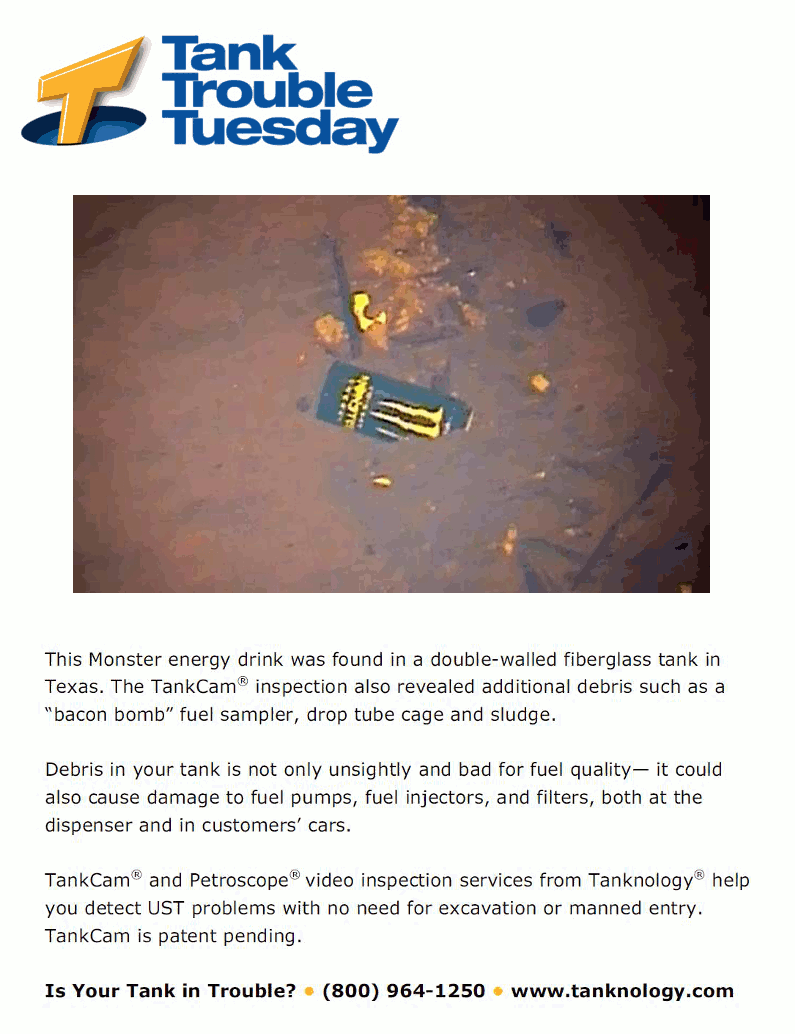 Tank Trouble Tuesday – Tanknology