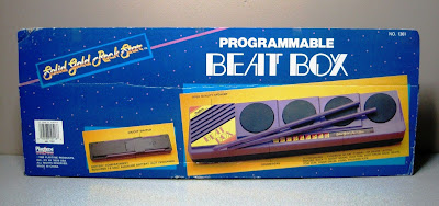 MATRIXSYNTH: Rare Vintage 1988 PLAYTIME BEAT BOX Solid Gold Rock Star ...