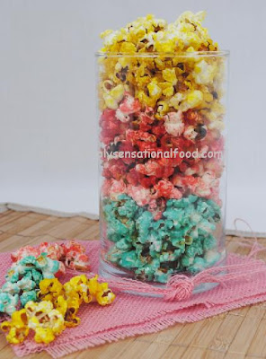 Coloured popcorn ~ Secret Recipe Club Challenge August 20th 2012 ...
