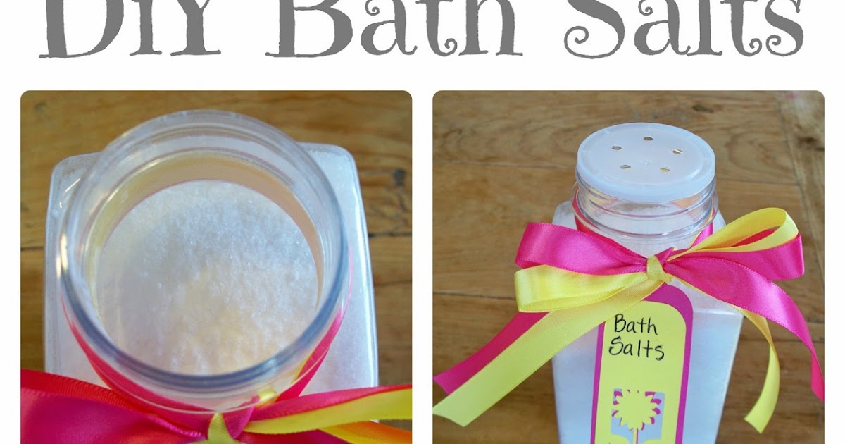 DIY Bath Salts Recipe - Adventures of a DIY Mom