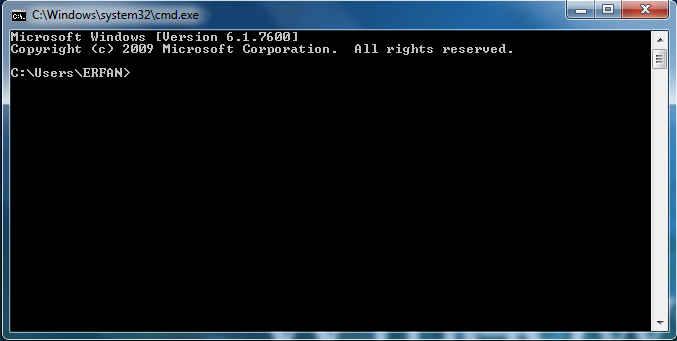 Erfan's Blog: Command Line (cmd code)